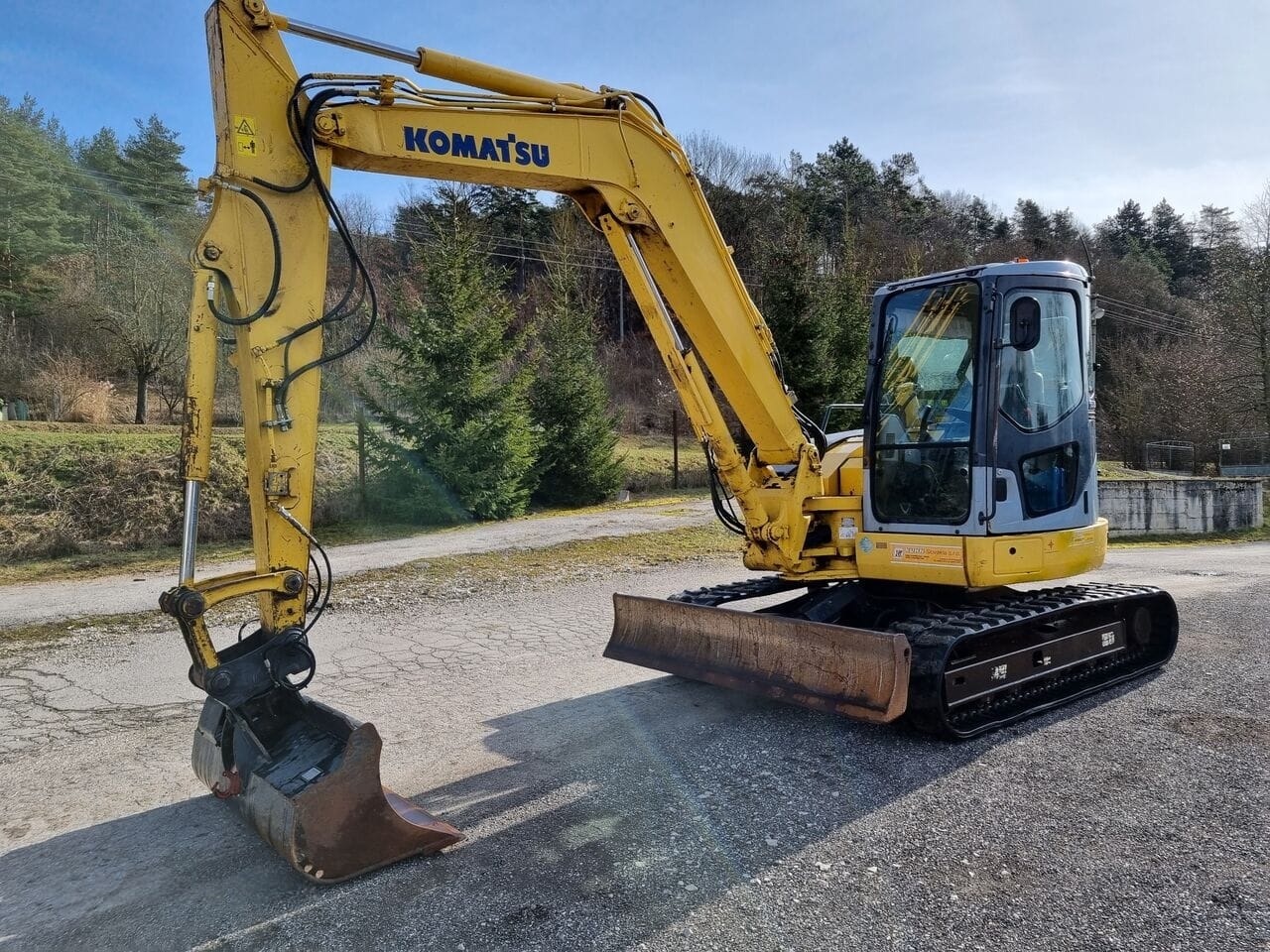 Komatsu PC78MR-6 Mini Excavator in St Mary’s, NSW | Quotor