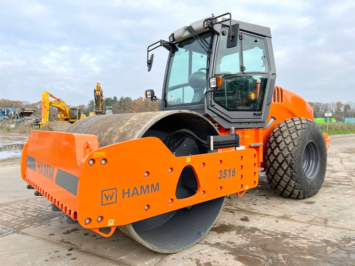 HAMM 3516 HT Smooth Drum Roller | Quotor