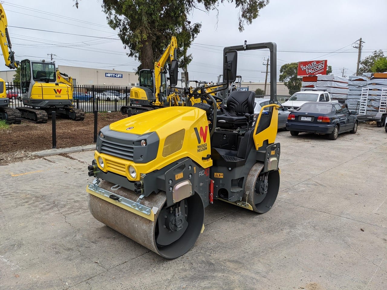 Wacker Neuson RD27 Double Drum Roller in Bayswater, VIC | Quotor